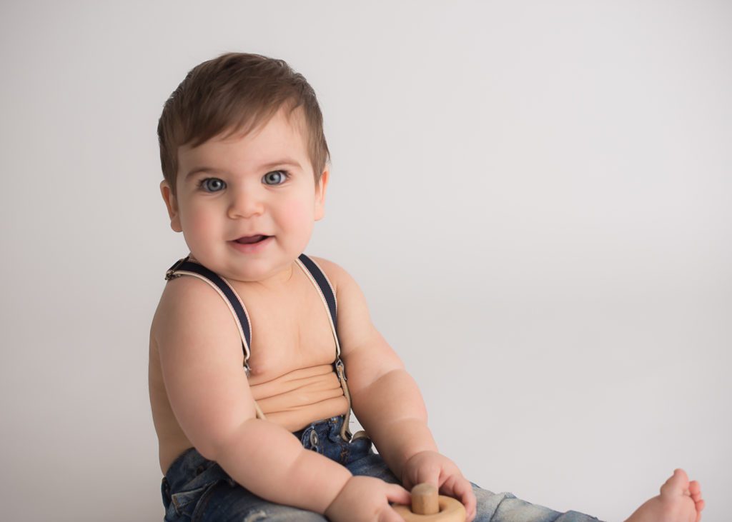 Jordan turns one / Metro Detroit baby photographer · Lulu & Lula Photograpy